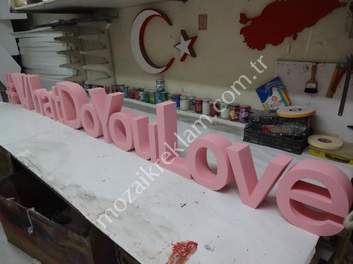 Strafor Kesim, Köpük Kesim, Harf Kesim, Logo Kesim